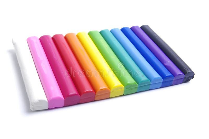 Plasticine, clay stock image. Image of plastic, colour, clay - 94891