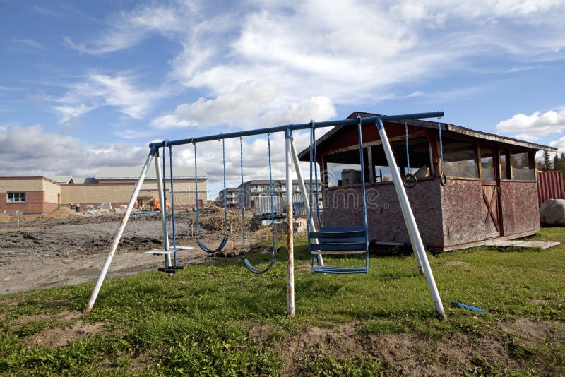 Children S Play Equipment, Alberta, Canada Editorial Photo - Image of ...