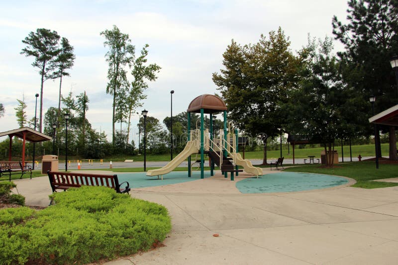 Children s playground stock photo. Image of play, playhouse - 43920004