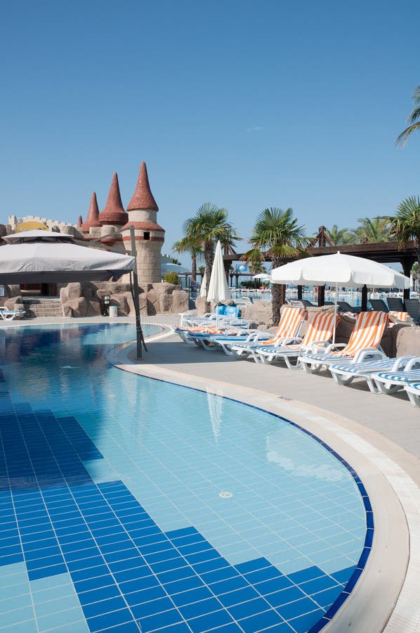 Children S Pool at Resort in Turkey Stock Image - Image of fresh, water ...