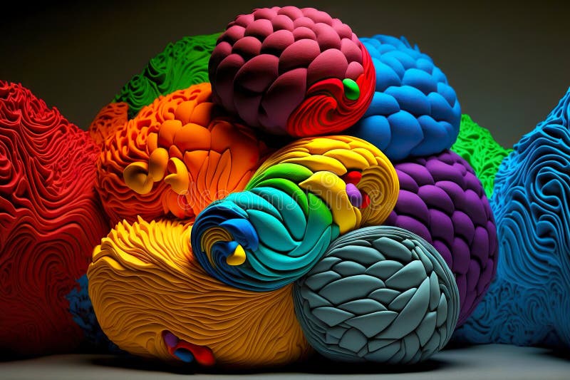 Children S Sculpting for Learning and Creativity Multi-colored Shapes ...