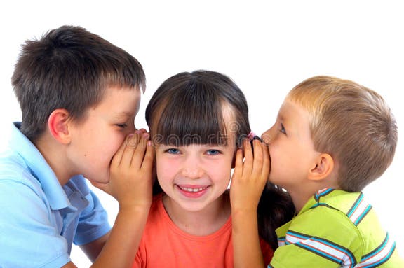 Children s secrets stock image. Image of bright, little - 3721397