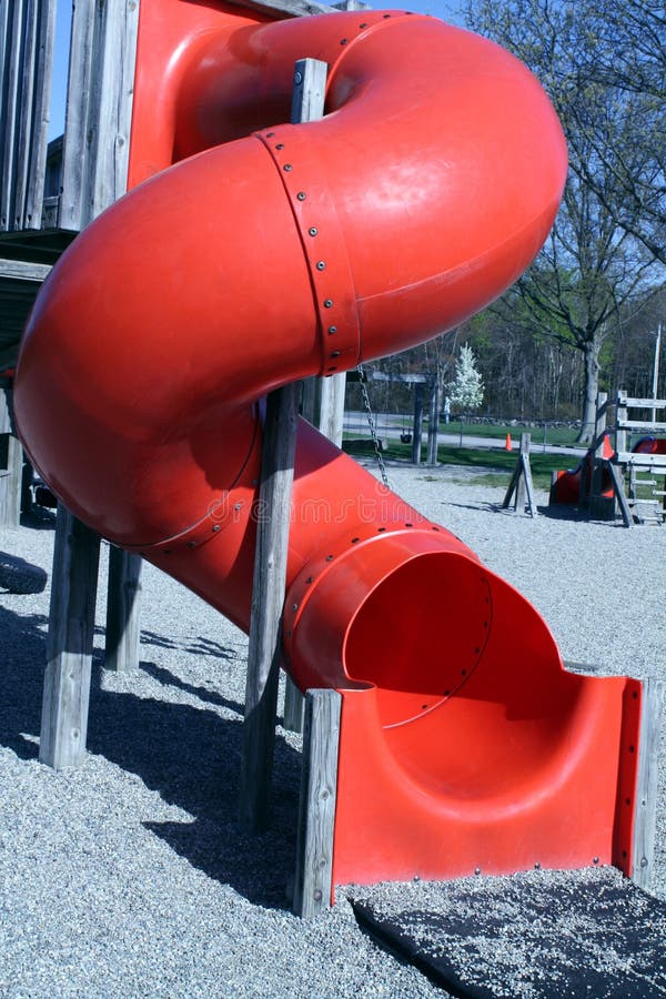 Children s slide stock photo. Image of slide, playground - 13943758