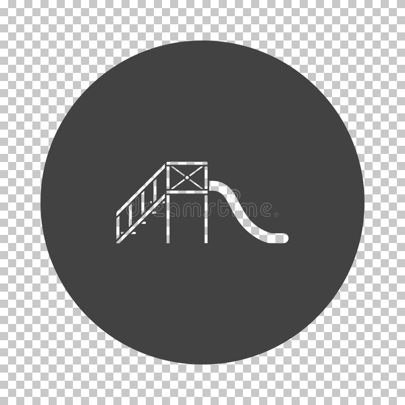 Children`s slide icon stock vector. Illustration of happiness - 145092611