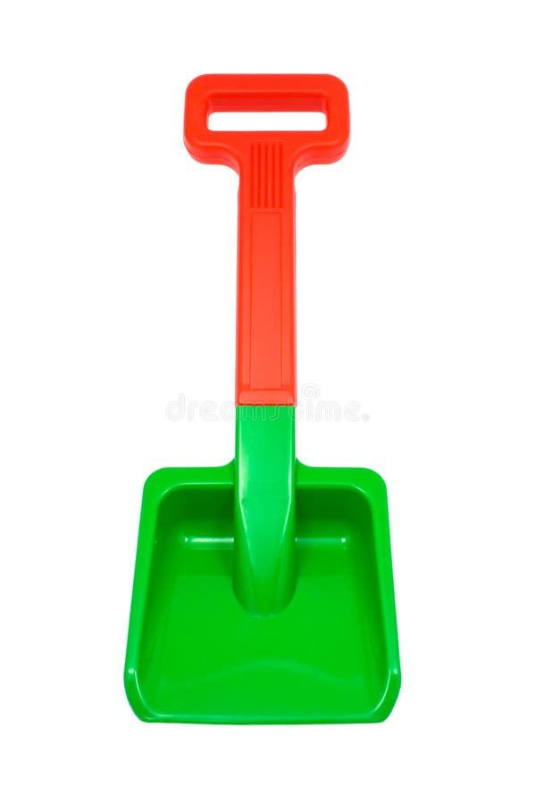 Toy Spade stock image. Image of garden, beach, tools, children - 4157073