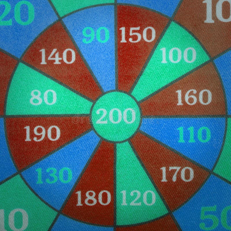 Target Board with Forest Background Stock Photo - Image of practice ...