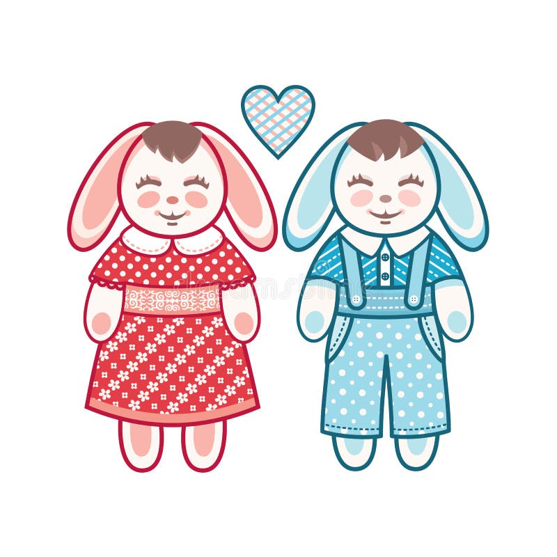 Rabbit Duo Stock Illustrations – 284 Rabbit Duo Stock Illustrations ...