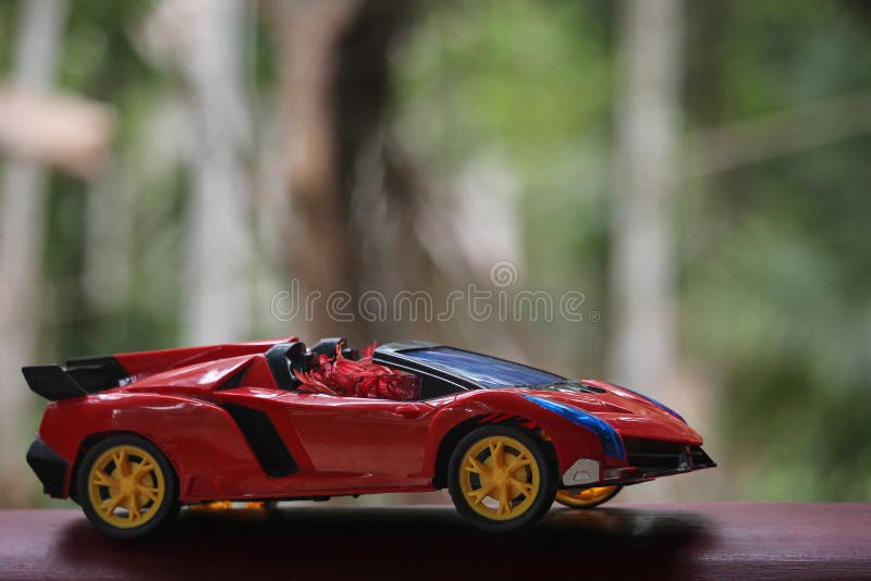 Children S Toy Lamborghini Car Stock Photo - Image of game, electric ...