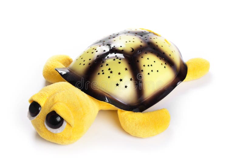 Children S Toy Yellow Turtle Isolated On White Background Stock Image ...