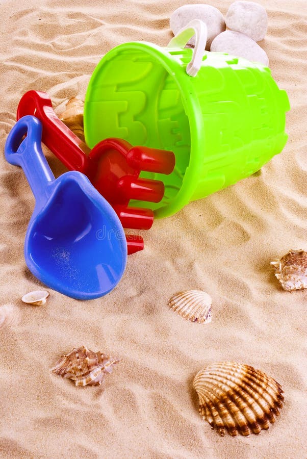 Beach Toys stock image. Image of design, imagine, recreation - 24173807