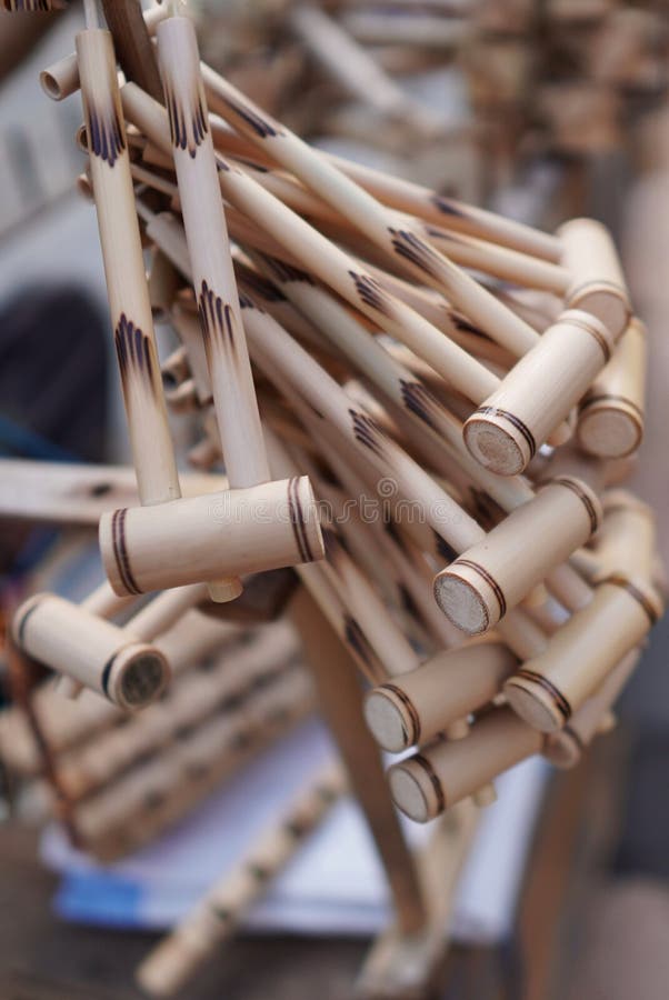 Children S Toys Made of Bamboo Stock Photo - Image of metal, hand ...