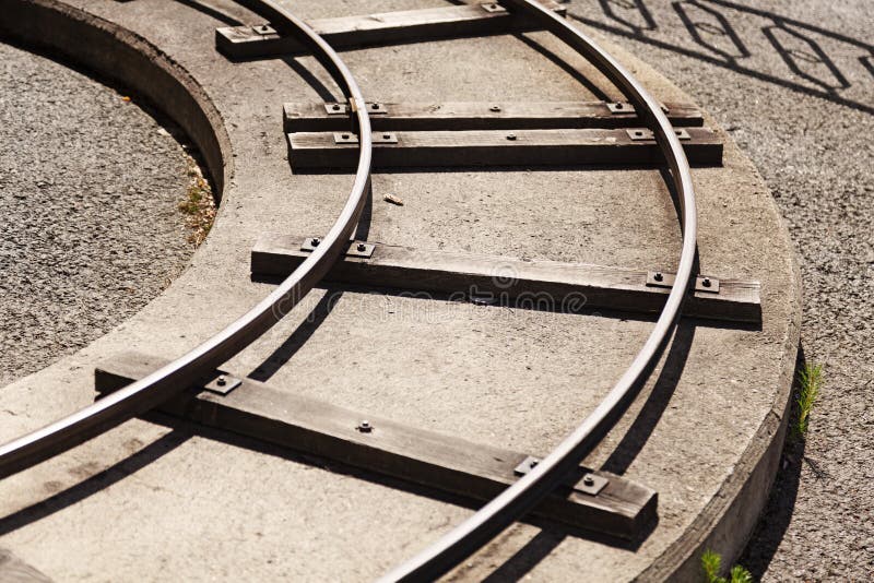 Children S Train Tracks To a Funfair Ride Stock Photo - Image of vaasa ...