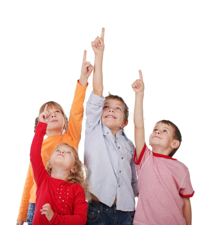 Children are showing up stock photo. Image of smiling - 16810774