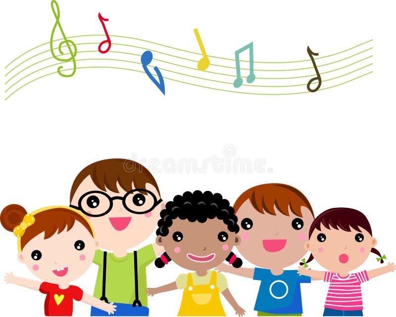 Children Singing Stock Illustrations – 7,359 Children Singing Stock ...