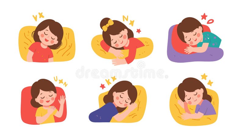 Children Sleeping Peacefully on Nap Mats, Organized Classroom Setting ...