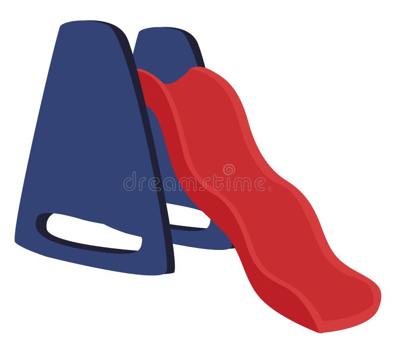 Children Slide, Illustration, Vector Stock Vector - Illustration of ...