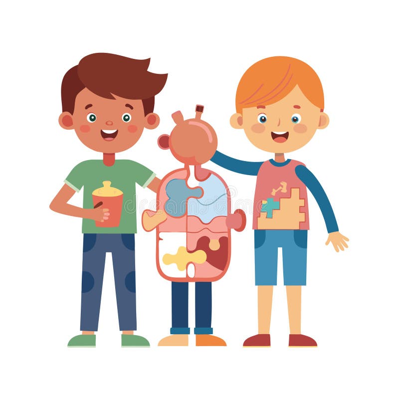 Jigsaw Anatomy Stock Illustrations – 308 Jigsaw Anatomy Stock ...