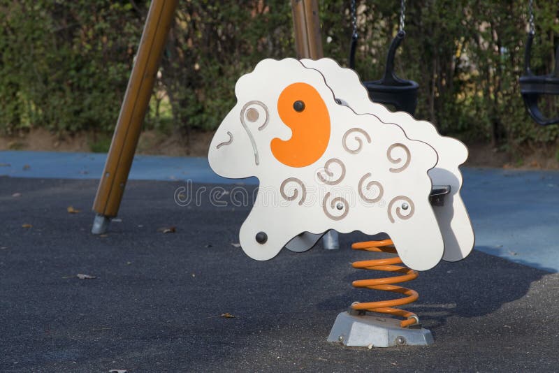 Children spring park toy stock image. Image of park, axis - 27687989