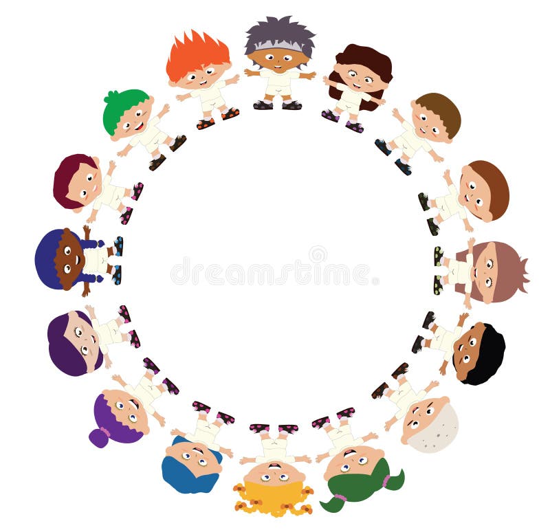Children Circle Stock Illustrations – 28,359 Children Circle Stock ...