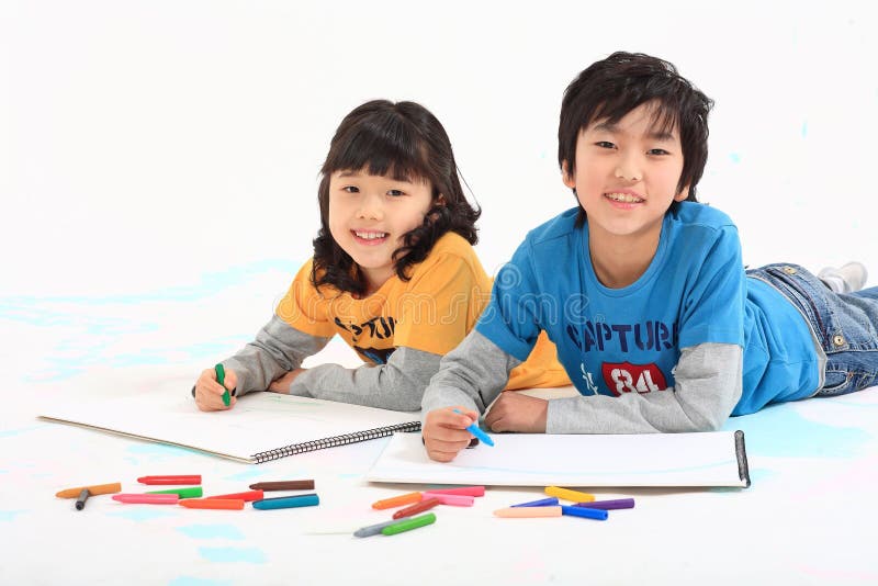 Children in Study stock image. Image of females, product - 81546575
