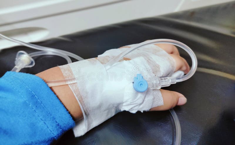 Children Suffering from High Fever Editorial Stock Image - Image of ...