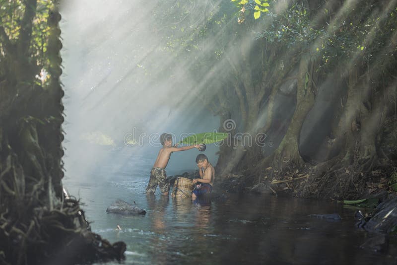 Children swim stock image. Image of park, teen, israel - 68673257