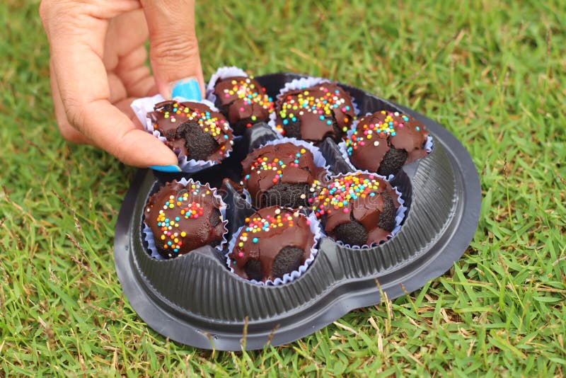 Children are Taken in Hand Sweets To Eat. Stock Photo - Image of candy ...
