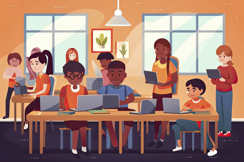 African American Blackboard Kid Stock Illustrations – 98 African ...