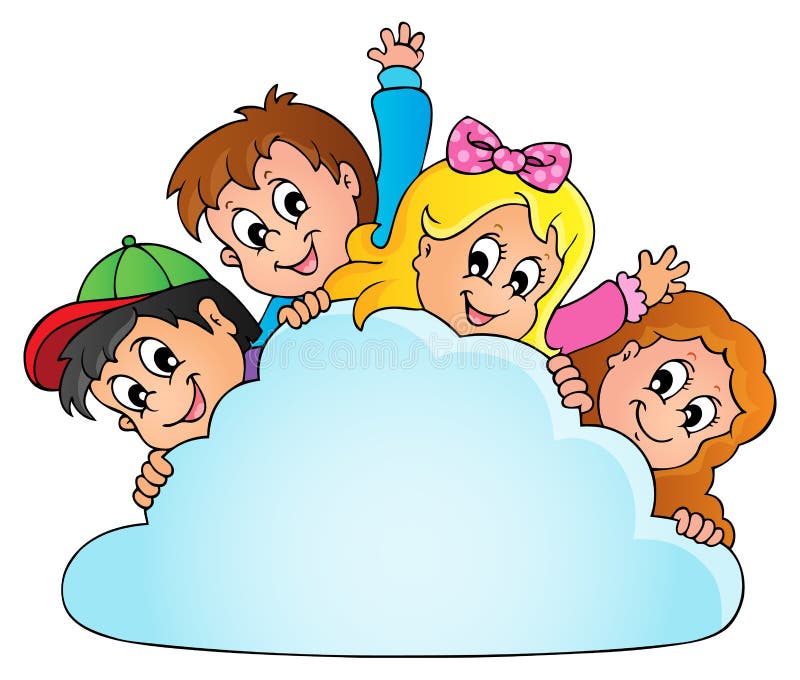 Children theme image 2 stock vector. Illustration of cheerful - 41234225
