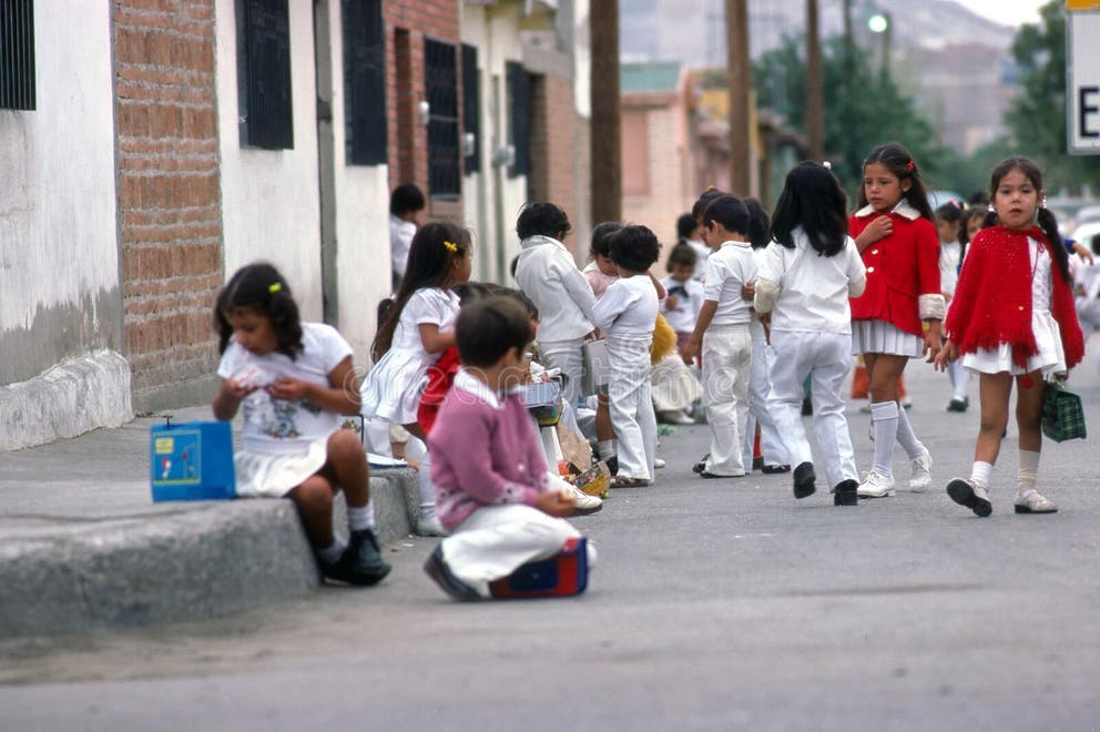 Children in Tijuana editorial photography. Image of children - 20855227