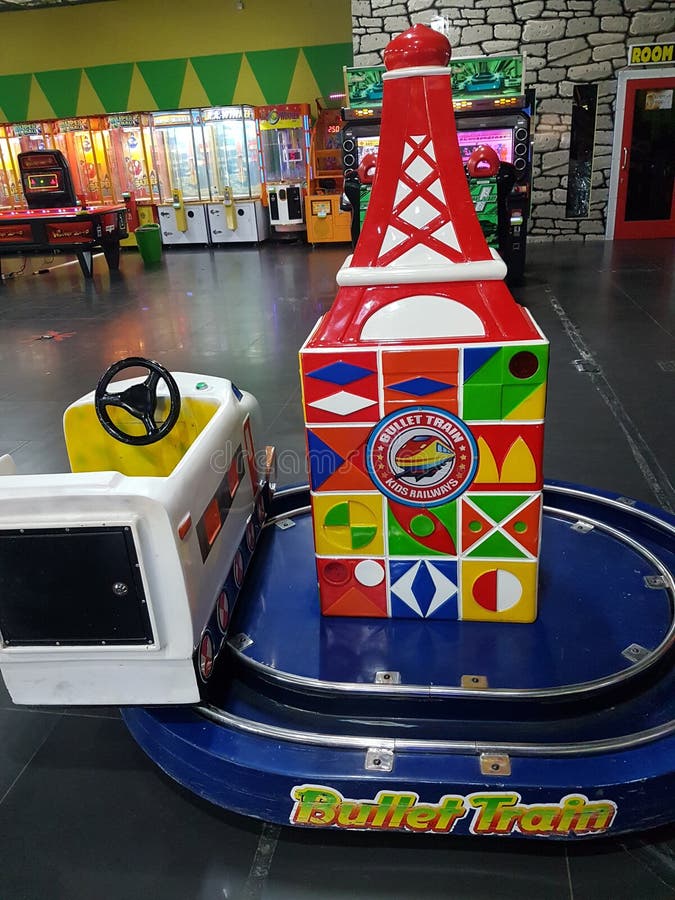 The Children Toys in Playgrounds Editorial Image - Image of machine ...