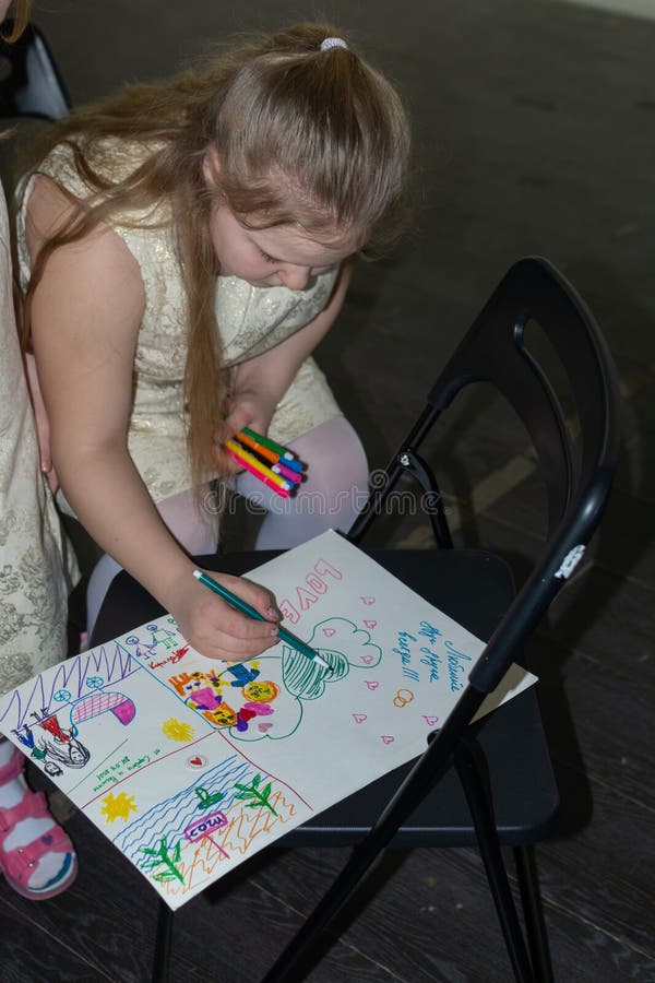 Children at the Training Master Class Stock Photo - Image of mood ...