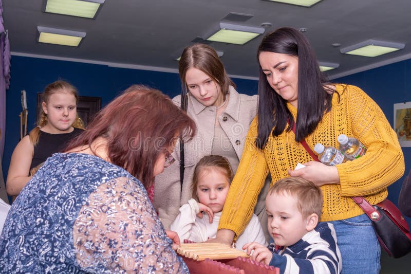 Children at the Training Master Class Editorial Stock Photo - Image of ...