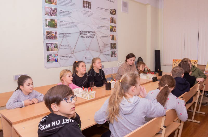 Children at the Training Master Class Editorial Photography - Image of ...