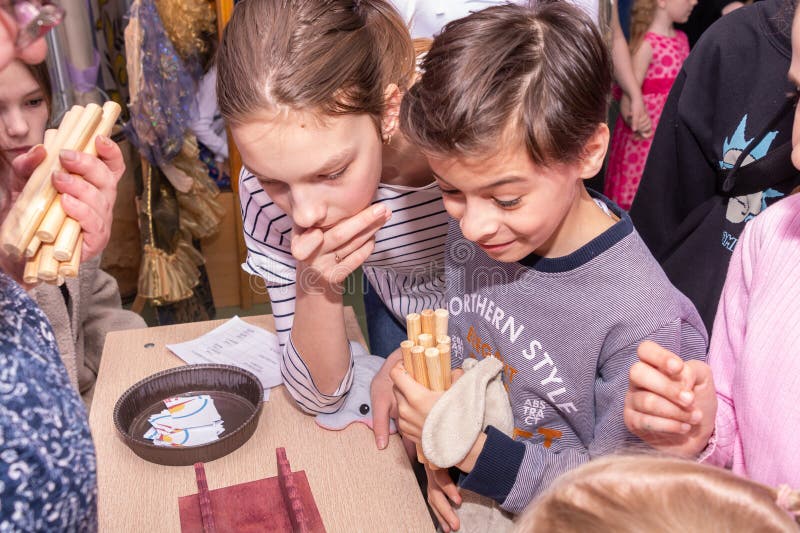 Children at the Training Master Class Editorial Stock Image - Image of ...
