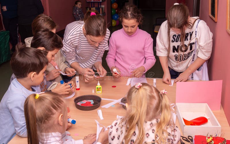 Children at the Training Master Class Editorial Stock Photo - Image of ...