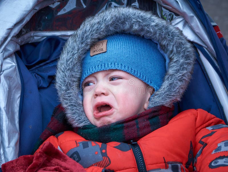 The Children of Ukraine Escaped from Hell Editorial Image - Image of ...