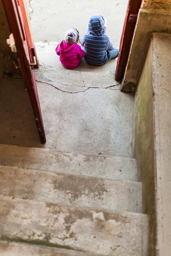 Children Waiting for the New Year Stock Image - Image of claus, brother ...