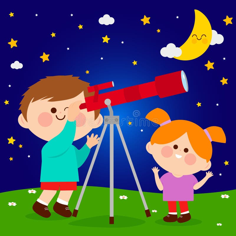 Look At The Stars Clip Art Abram Looking Up At The Stars For