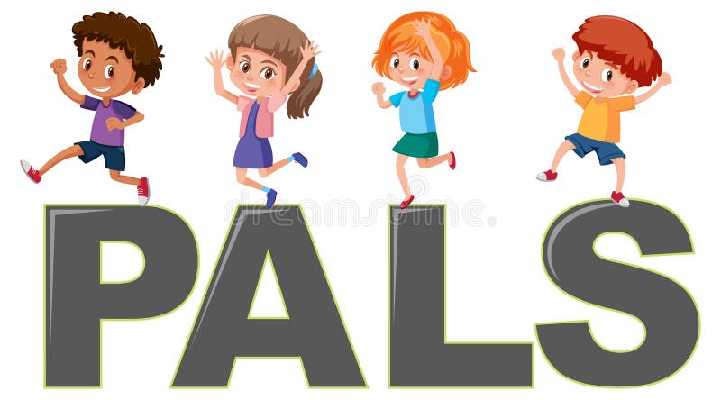 Pals Stock Illustrations – 2,288 Pals Stock Illustrations, Vectors ...