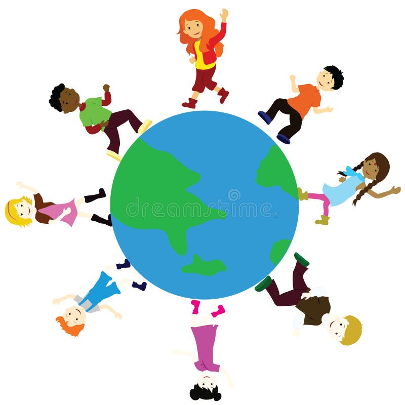 Children of the world stock vector. Illustration of body - 11968978
