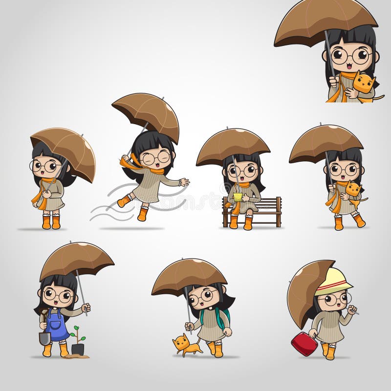 Expressions Cow Mascot Vector Pack Stock Illustrations – 8 Expressions ...