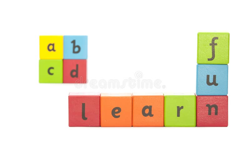 Childrens Alphabet Blocks. stock image. Image of colorful - 23124969