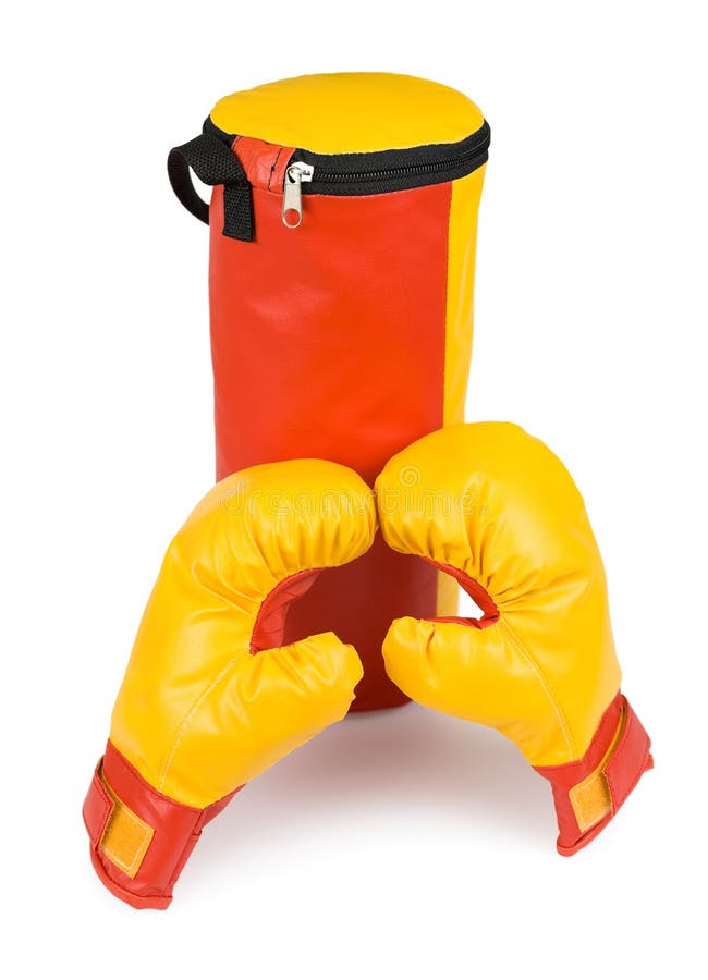 Childrens boxing kit stock photo. Image of learn, punching - 15341594