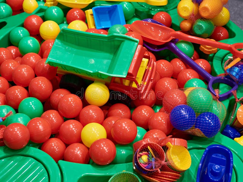 Childrens plastic toy stock photo. Image of collection - 101681194