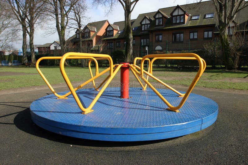 Childrens Roundabout stock photo. Image of rotate, metal - 88346
