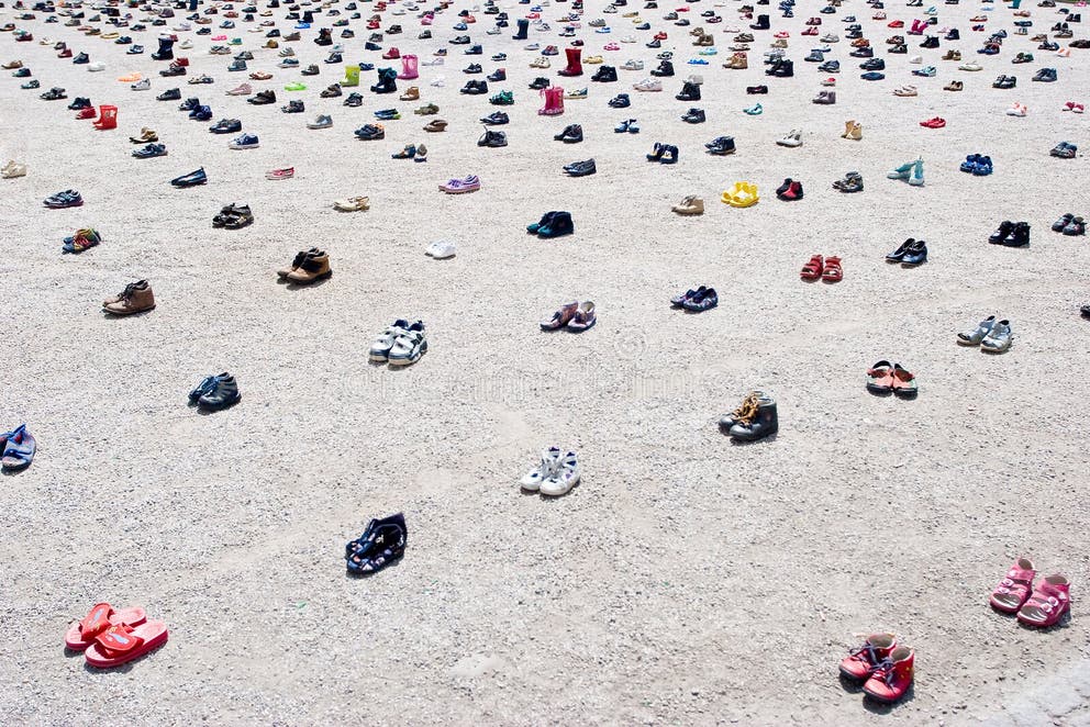 Childrens shoes stock photo. Image of scatter, sneakers - 5331548