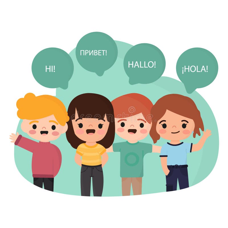 Person Speaking Spanish Cartoon