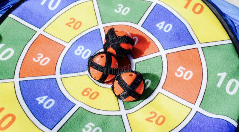 Childs game stock image. Image of target, round, play - 99211445