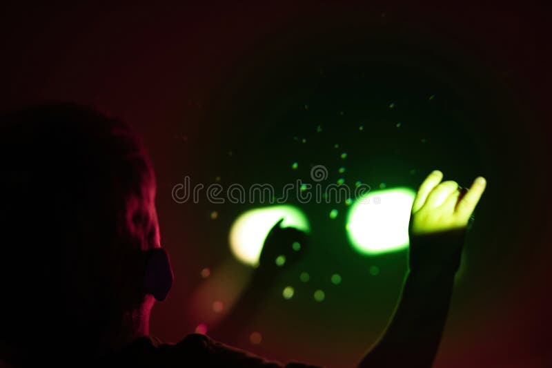 Childs Curiosity: Crystal Ball and Bubble. Stock Image - Image of ...